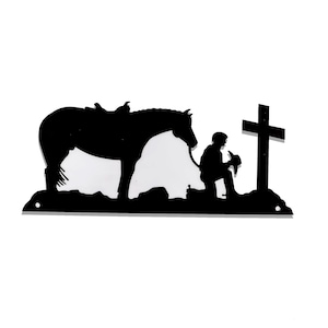 Praying Cowboy Wall Art - Etsy