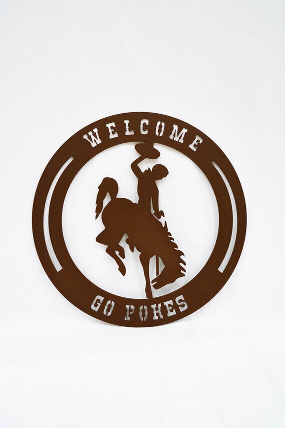 Welcome Go Pokes Wall Art | Etsy