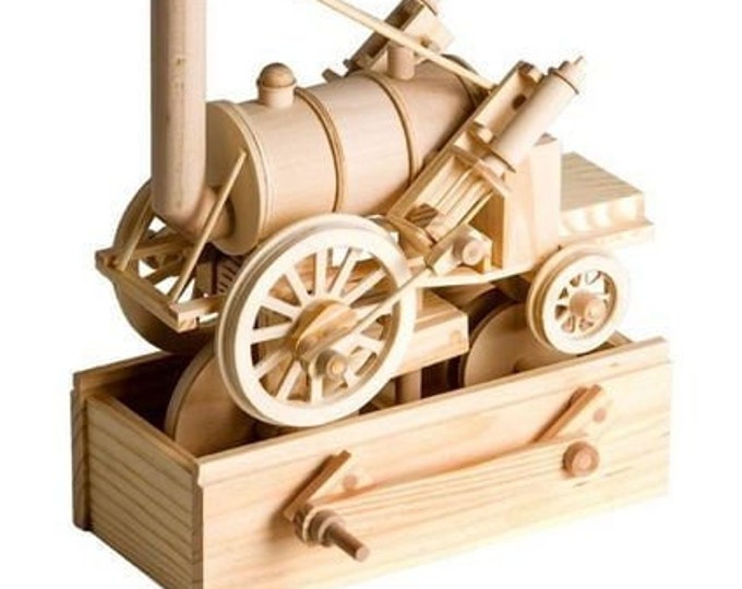 Stephensons Rocket Wooden Model Kit Requires Assembly - Etsy