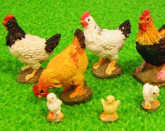 Miniature chickens | Etsy