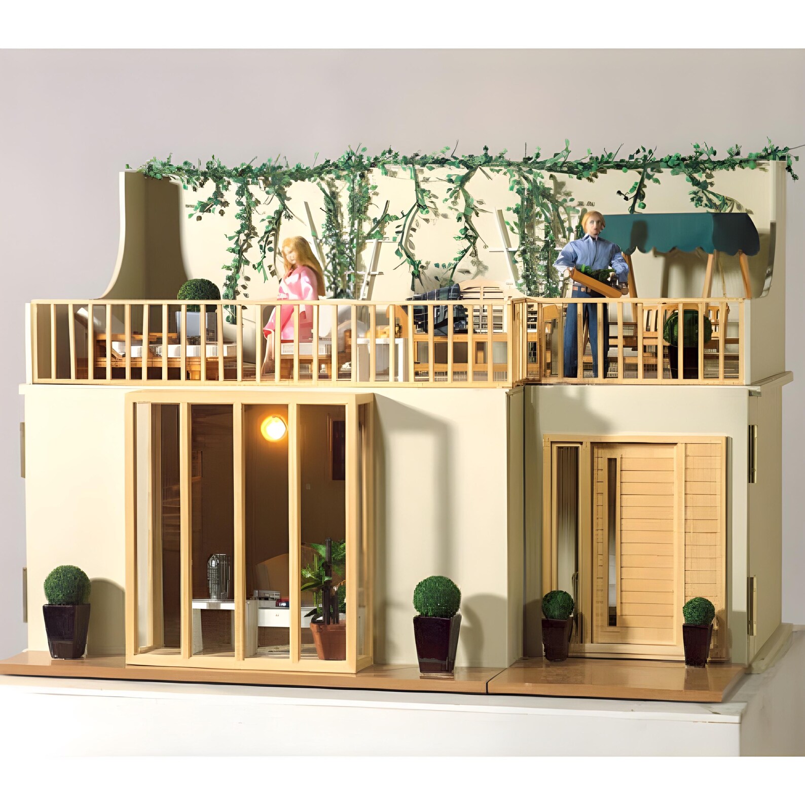 Lake View Garden Room 12th Scale Dolls House Kit - Unpainted ...