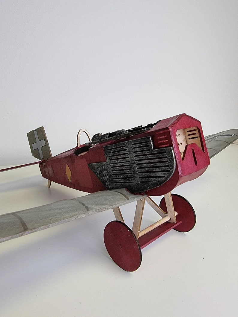 Junkers D1 Model Aircraft Kit Requires Assembly glue Not - Etsy