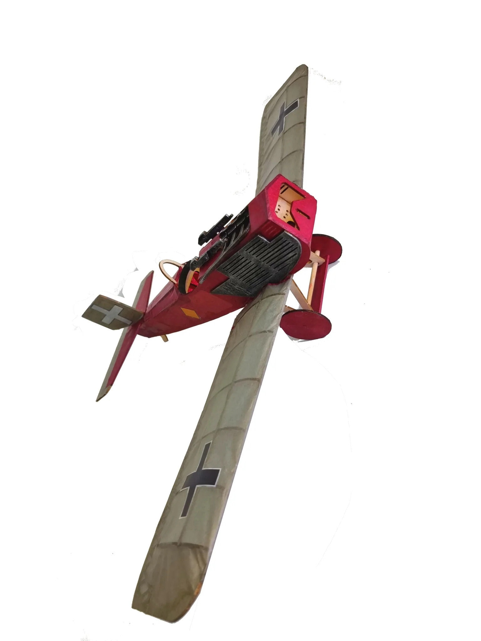 Junkers D1 Model Aircraft Kit Requires Assembly glue Not - Etsy