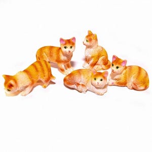 Ginger and White Cats 5 Assorted for 12th Scale Dolls House - Etsy