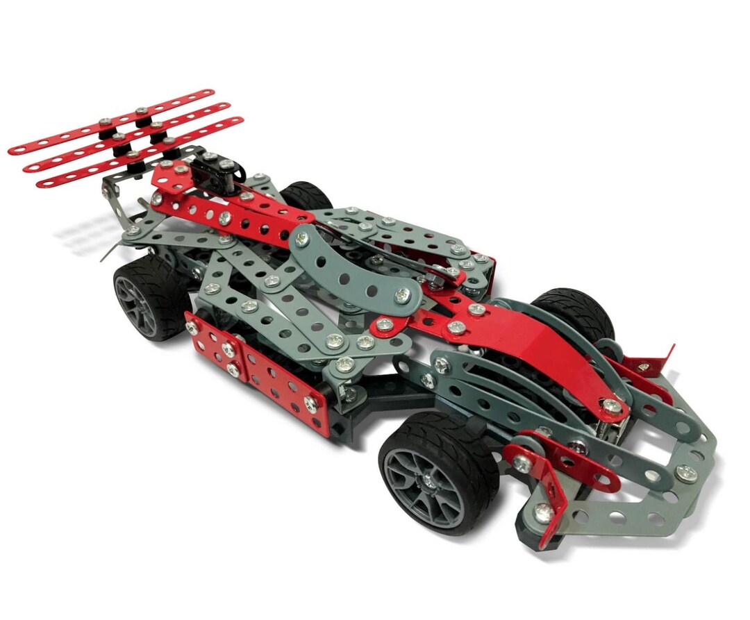 Grand Prix Racing Car Metal Construction Kit - Etsy