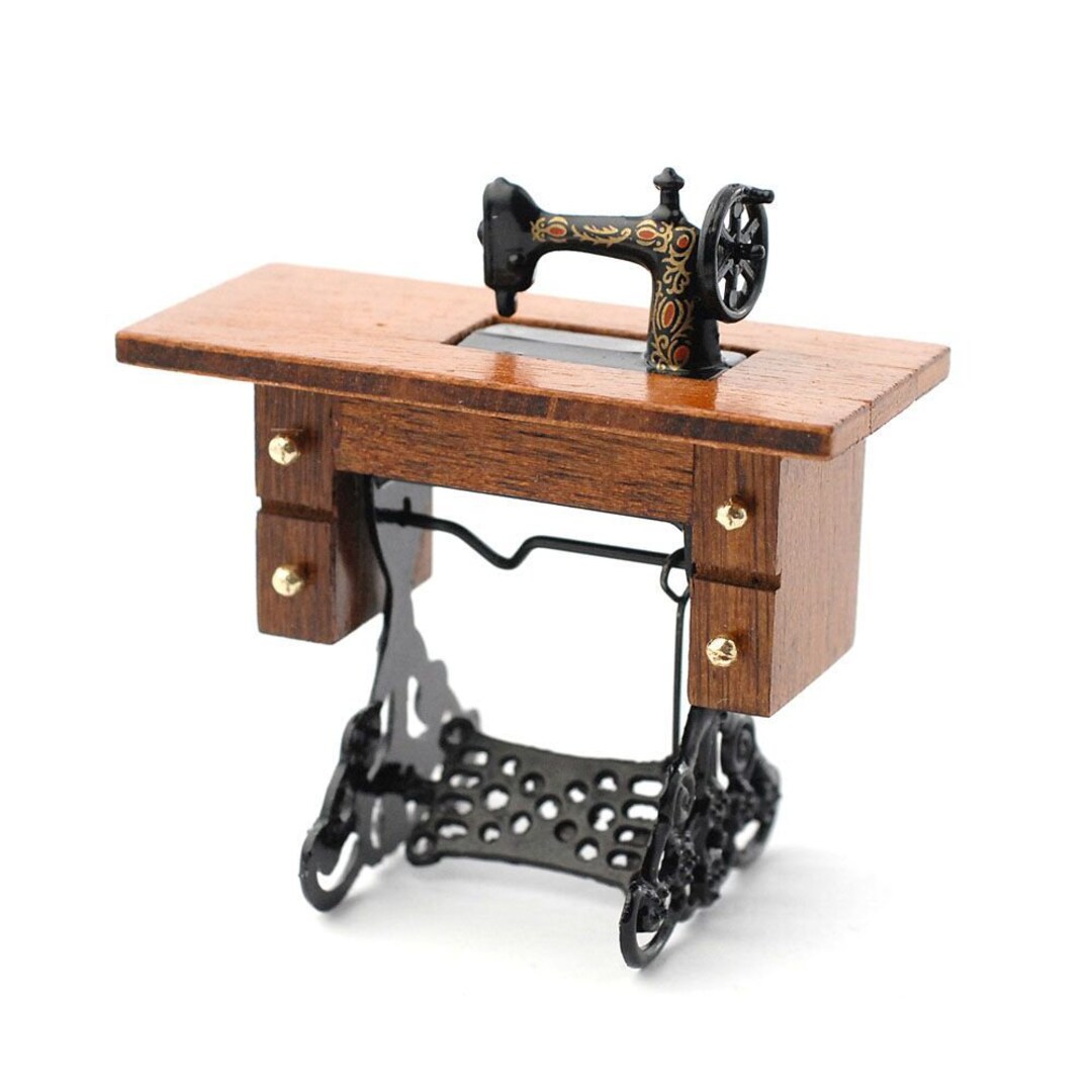 Treadle Sewing Machine for 12th Scale Dolls House - Etsy