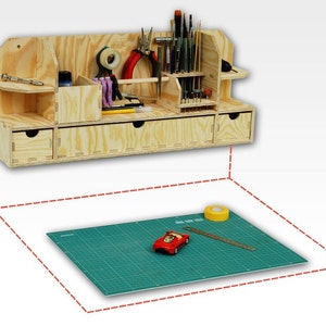 Wall or Benchtop Workshop Storage Organiser - Etsy