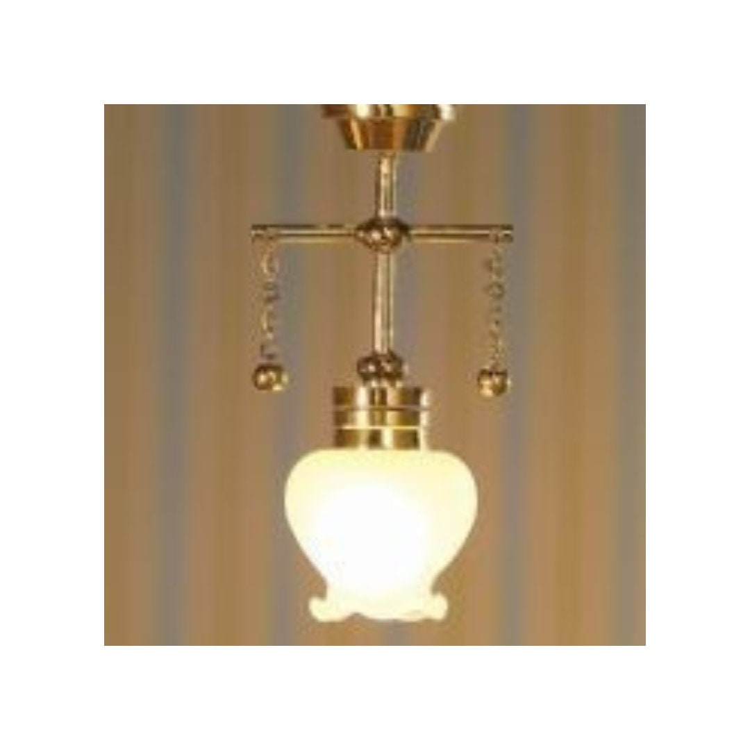 12V Victorian Style Ceiling Hanging Light for 12th Scale Dolls House - Etsy