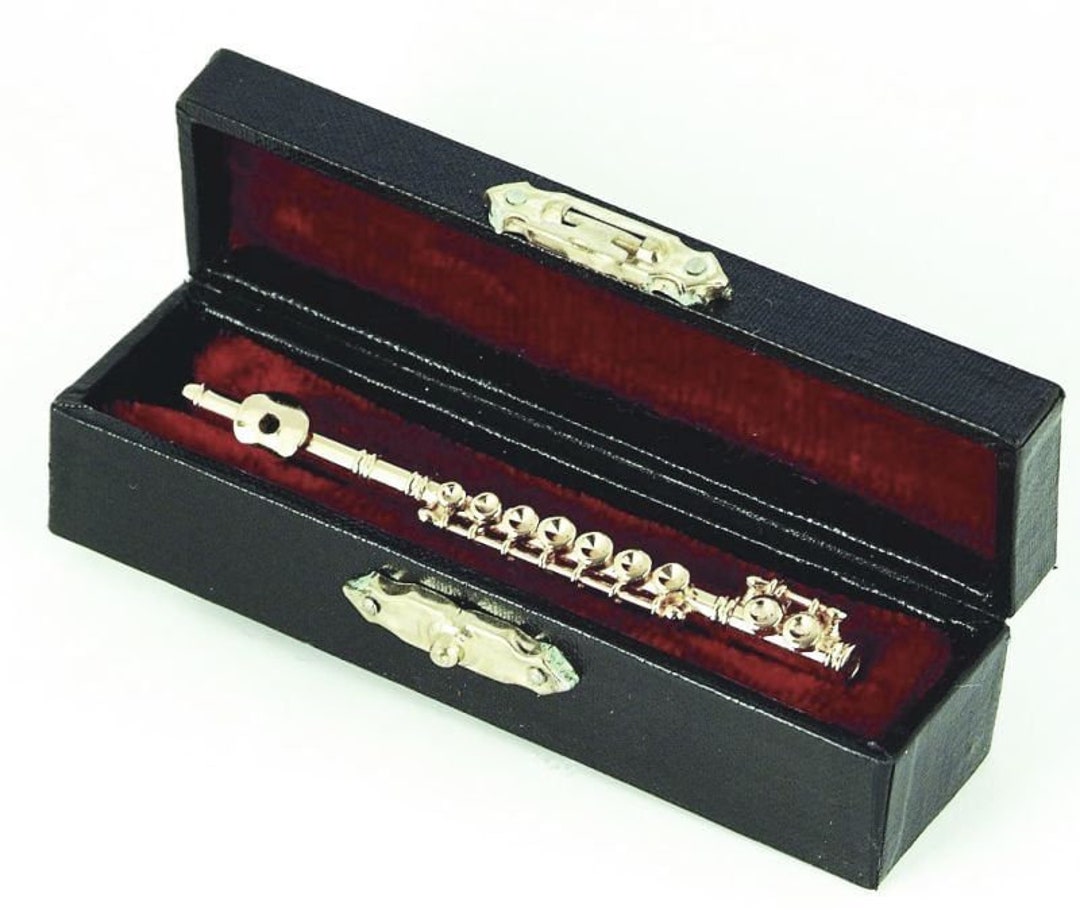 Flute in Black Case for 12th Scale Dolls House - Etsy UK