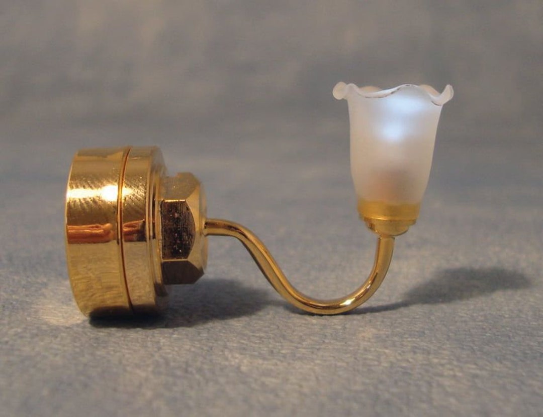 3V LED Tulip Wall Lamp for 12th Scale Dolls House - Etsy