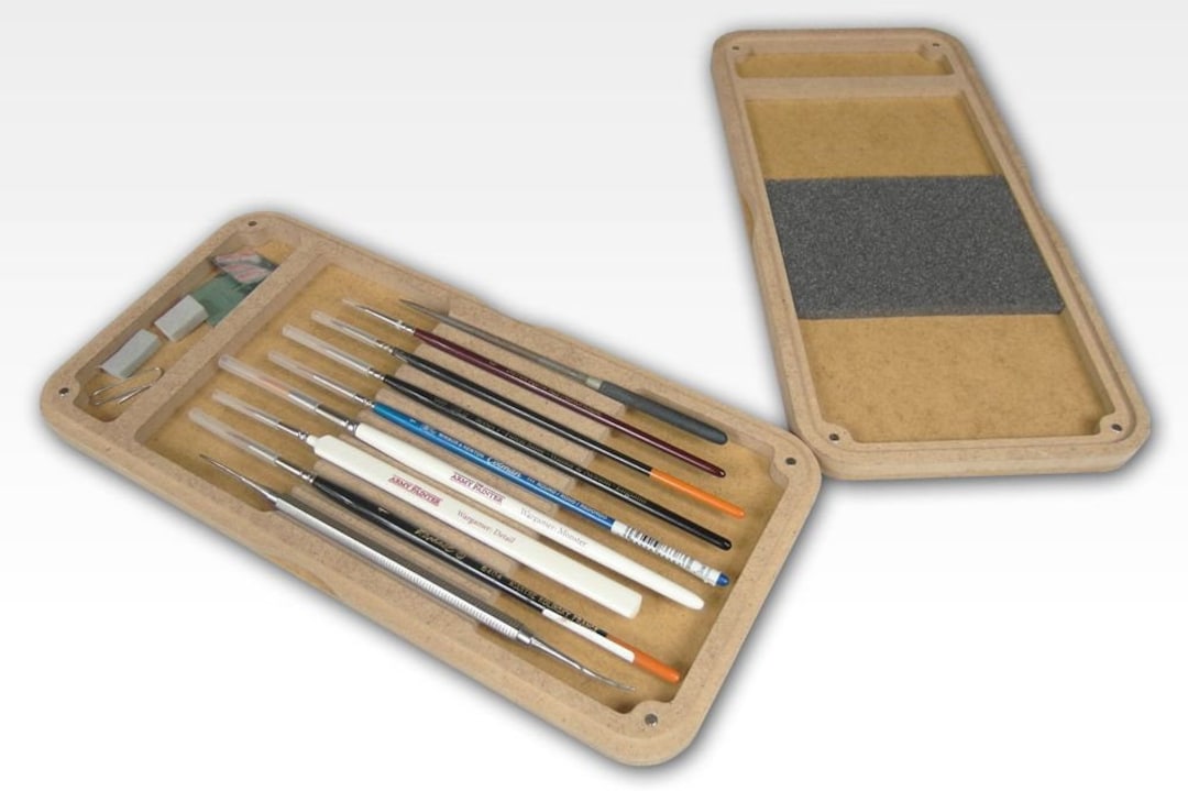 Paint Brush Storage Box - Etsy
