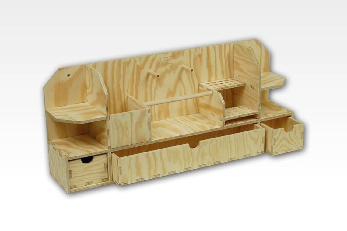 Wall or Benchtop Workshop Storage Organiser - Etsy