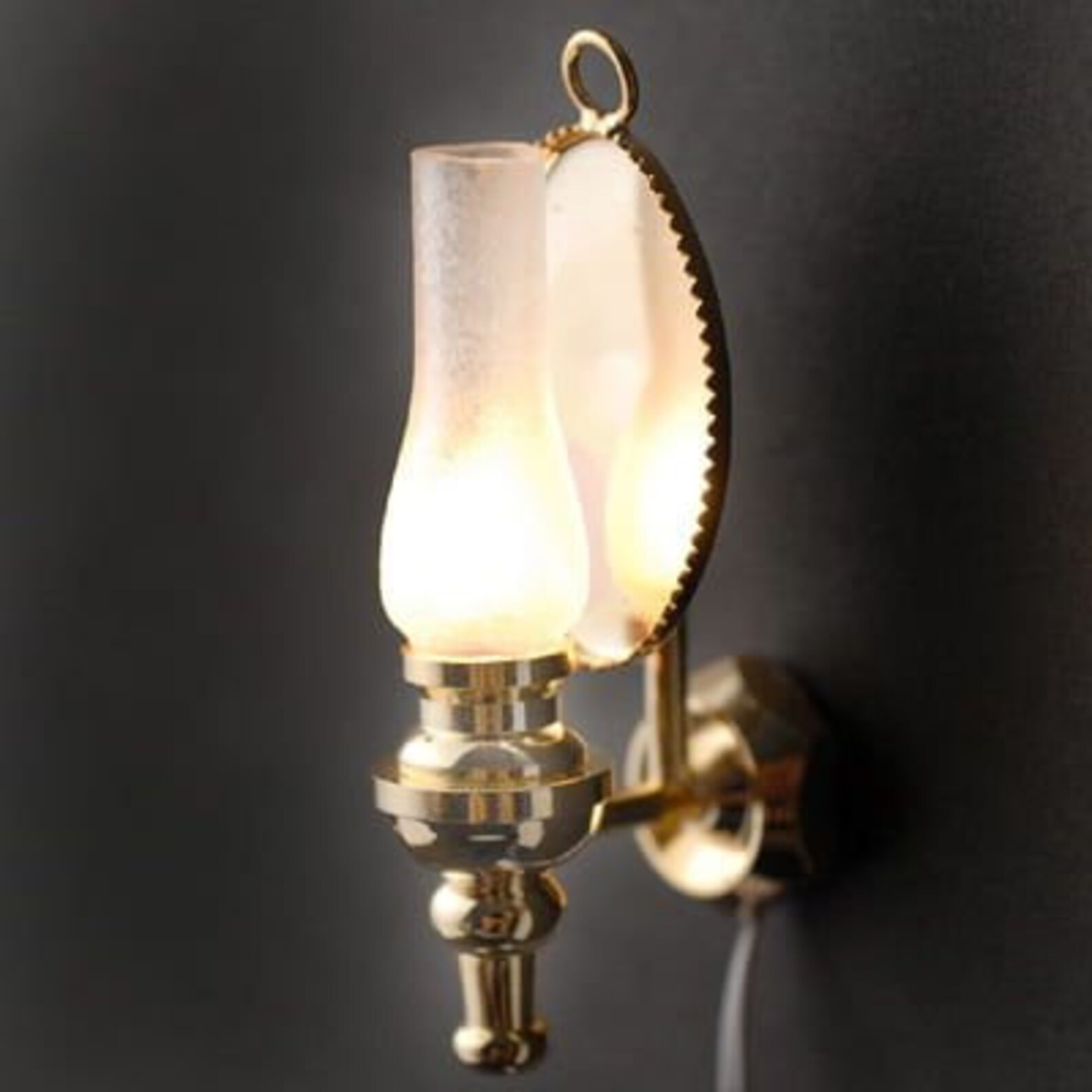 12V Oil Lamp With Sconce for 12th Scale Dolls House - Etsy