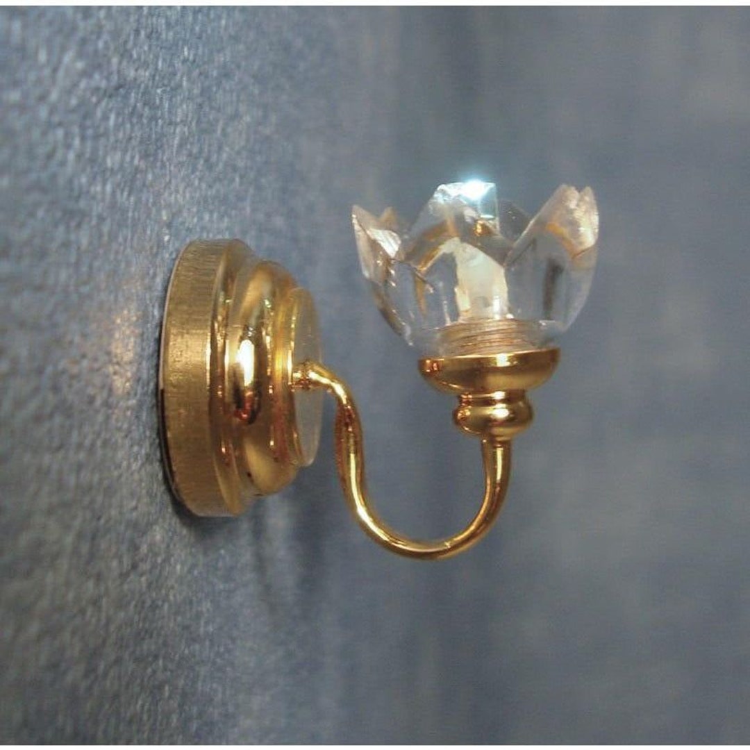 LED Lily Lamp for 12th Scale Dolls House - Etsy