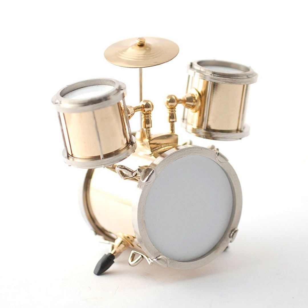 Gold Drum Set for 12th Scale Dolls House - Etsy