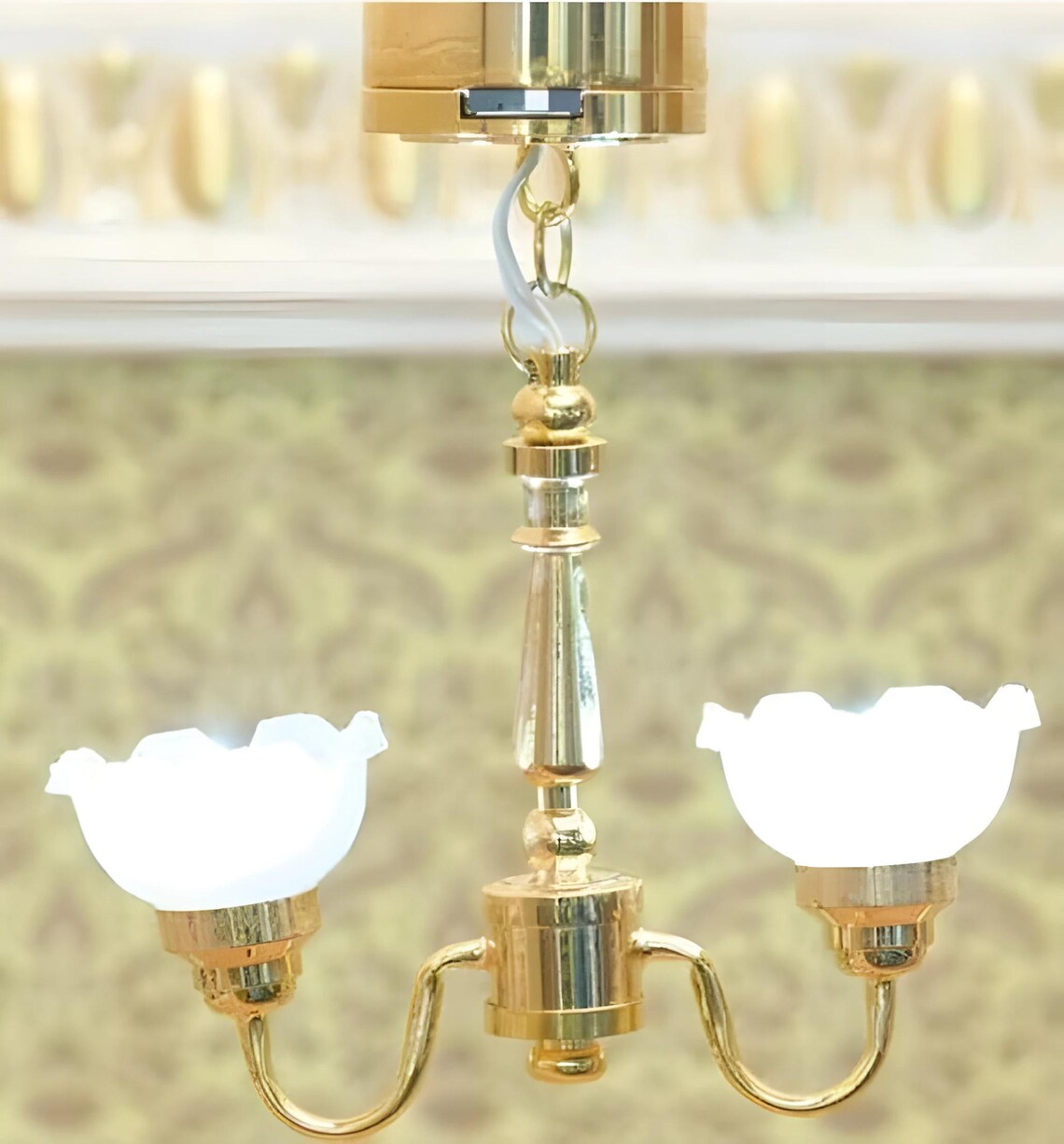 3V LED Double Ceiling Light for 12th Scale Dolls House - Etsy