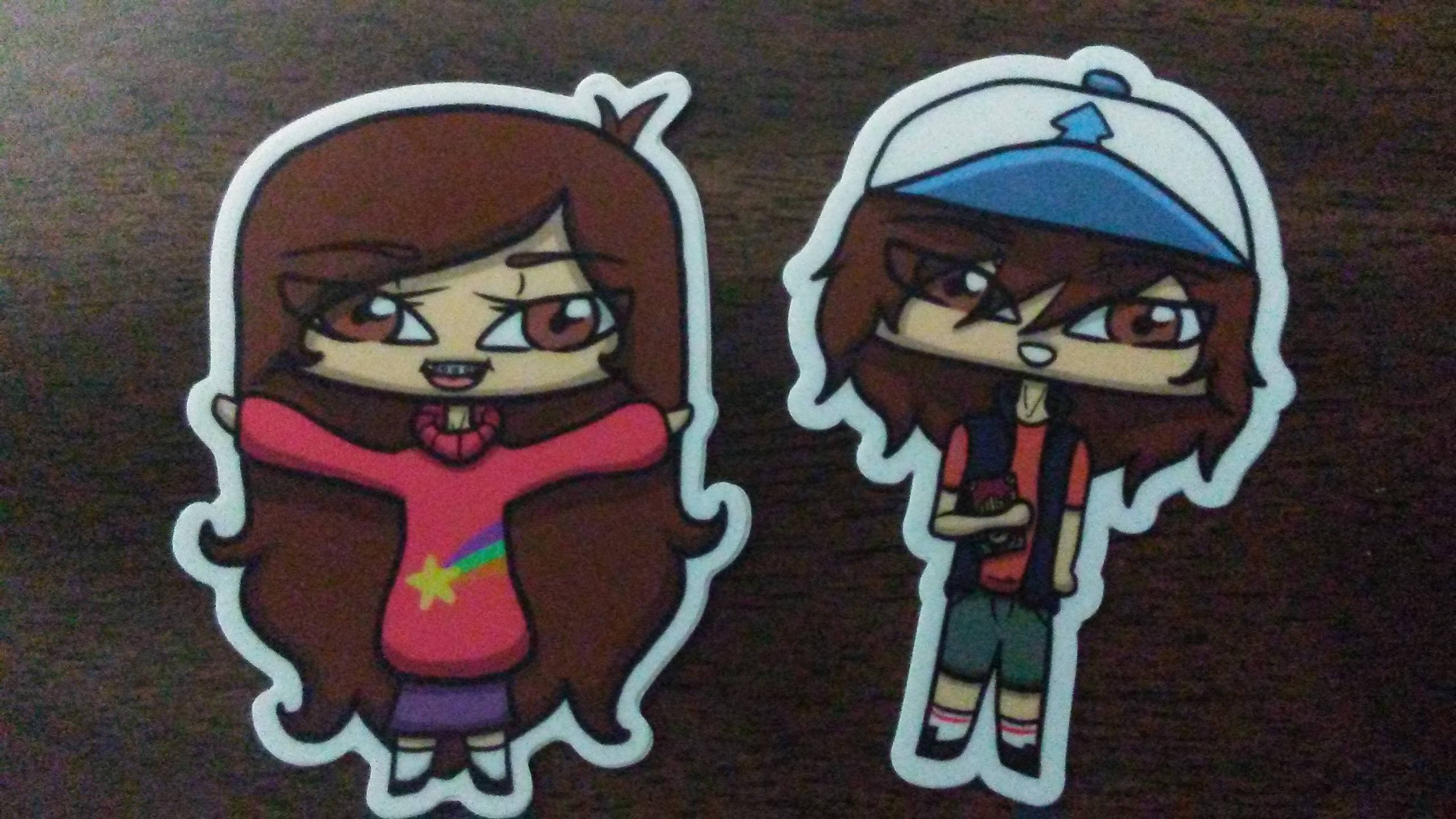 Mabel and Dipper Stickers | Etsy