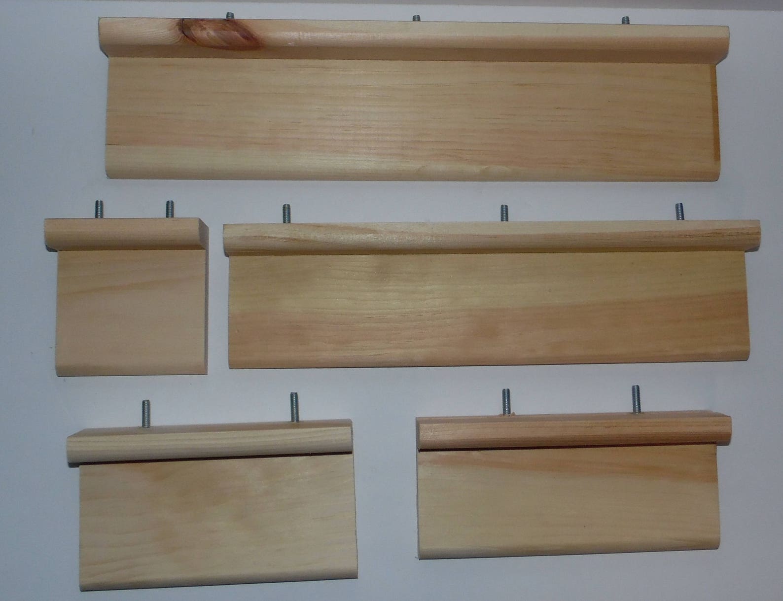 Natural Kiln Dried Pine Ledge Perch With Scatter Poop Guard - Etsy