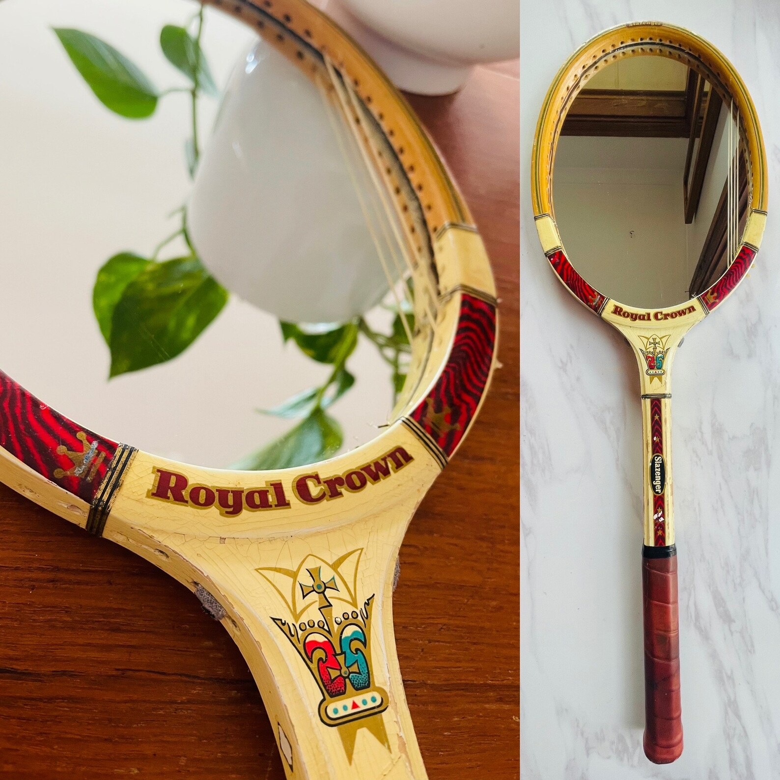 Tennis Racket Mirrors - Etsy