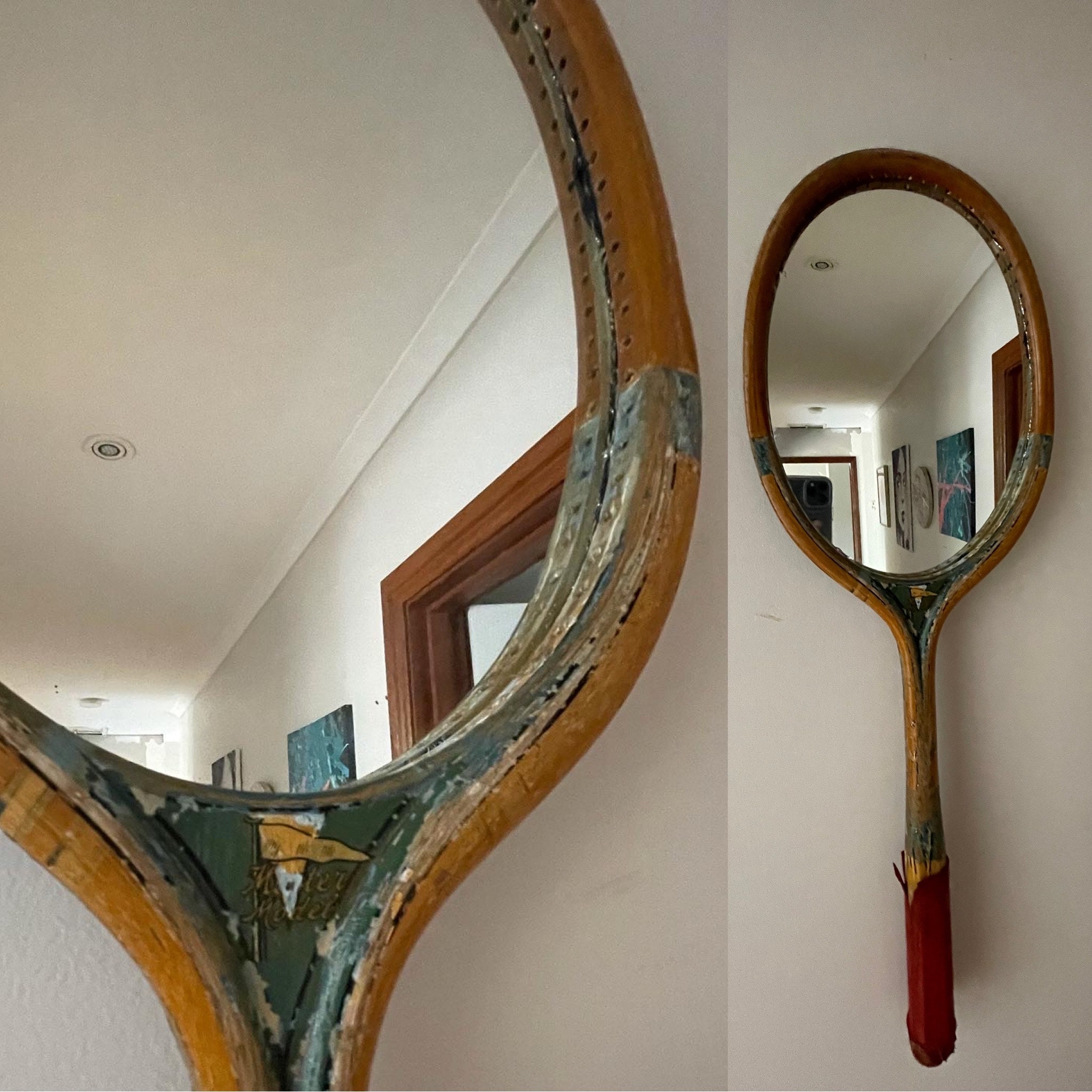 Tennis Racket Mirrors - Etsy