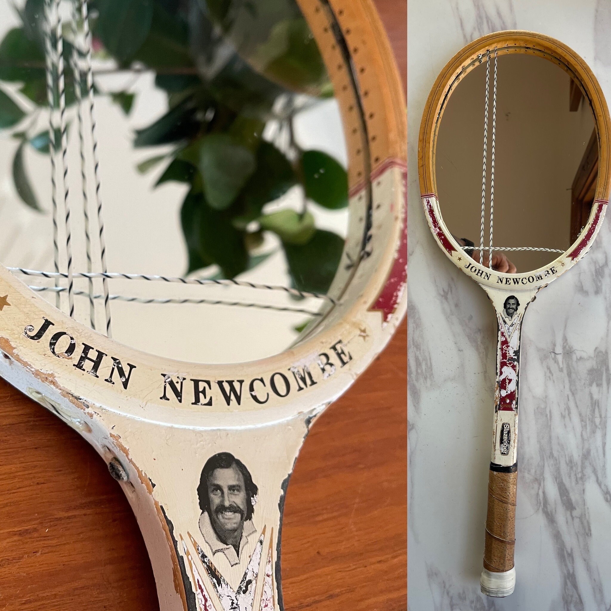 Signature Tennis Racket Mirrors - Etsy