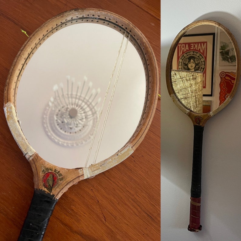 Tennis Racket Mirrors - Etsy