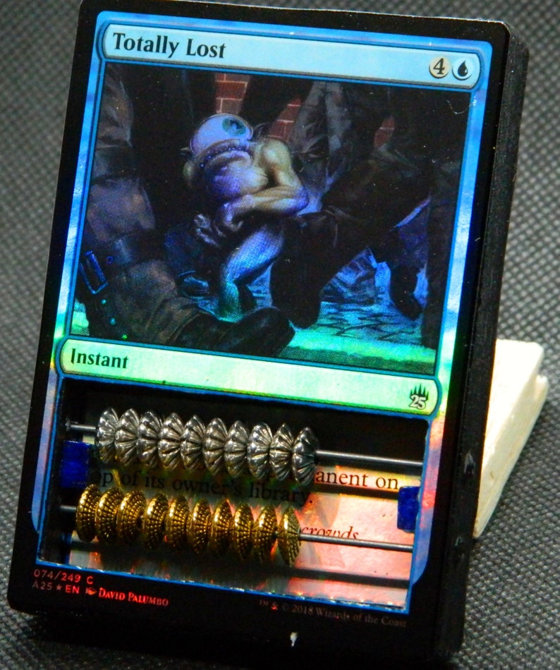 Totally Lost FOIL MTG Life Counter Abacus-style - Etsy