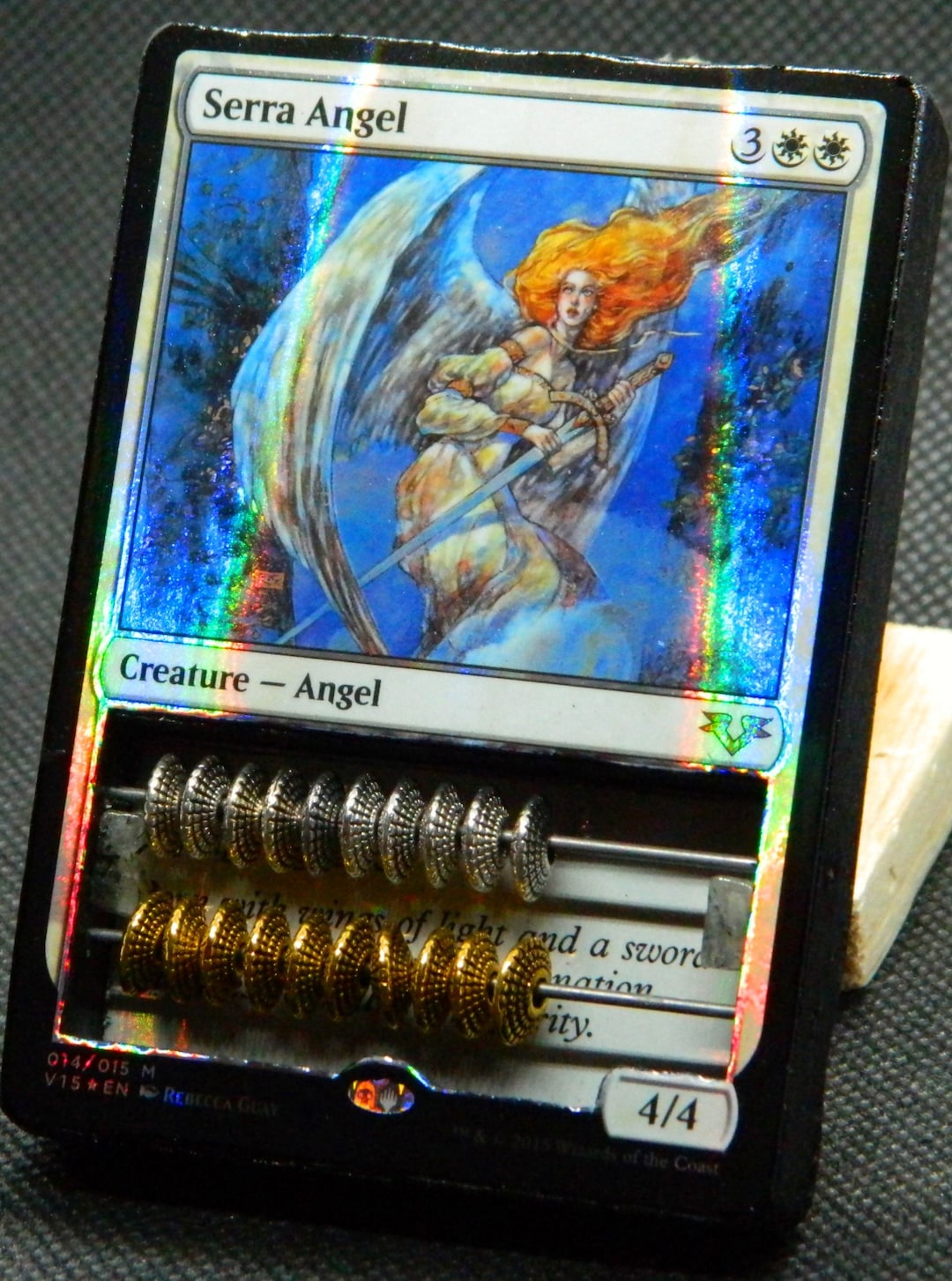 Serra Angel FOIL MTG Life Counter Abacus-style - Etsy