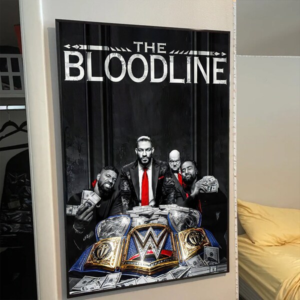 Wwe Bloodline Posters - Etsy