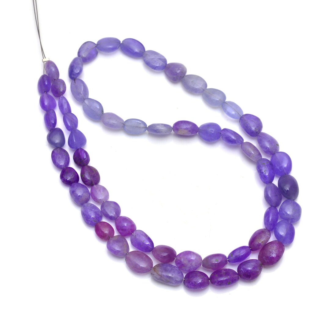 AAA+ Purple Hackmanite UV Reactive Gemstone Nuggets Beads ...