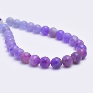 Natural Hackmanite Color Change Gemstone 7mm-8mm Smooth Round Beads ...