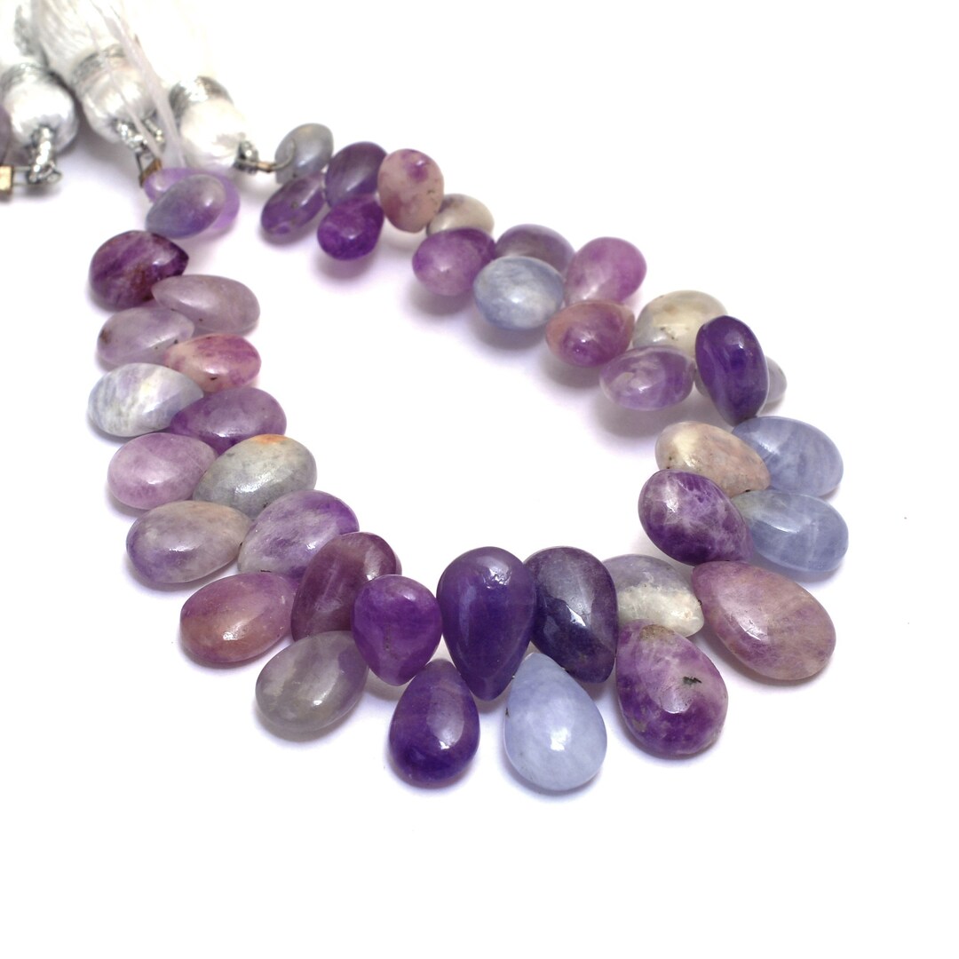 RARE Hackmanite Color Change Gemstone Smooth Pear Briolette Beads ...