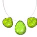 Peridot Gemstone Quartz Carving Beads Necklace Set | Peridot Flower ...