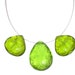 Peridot Gemstone Quartz Carving Beads Necklace Set | Peridot Flower ...