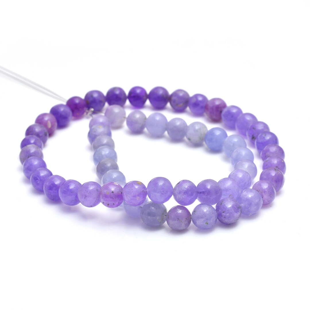 Natural AAA+ Hackmanite Color Change Gemstone 7mm Smooth Round Beads ...