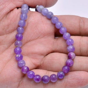 Natural Hackmanite Color Change Gemstone 7mm-8mm Smooth Round Beads ...