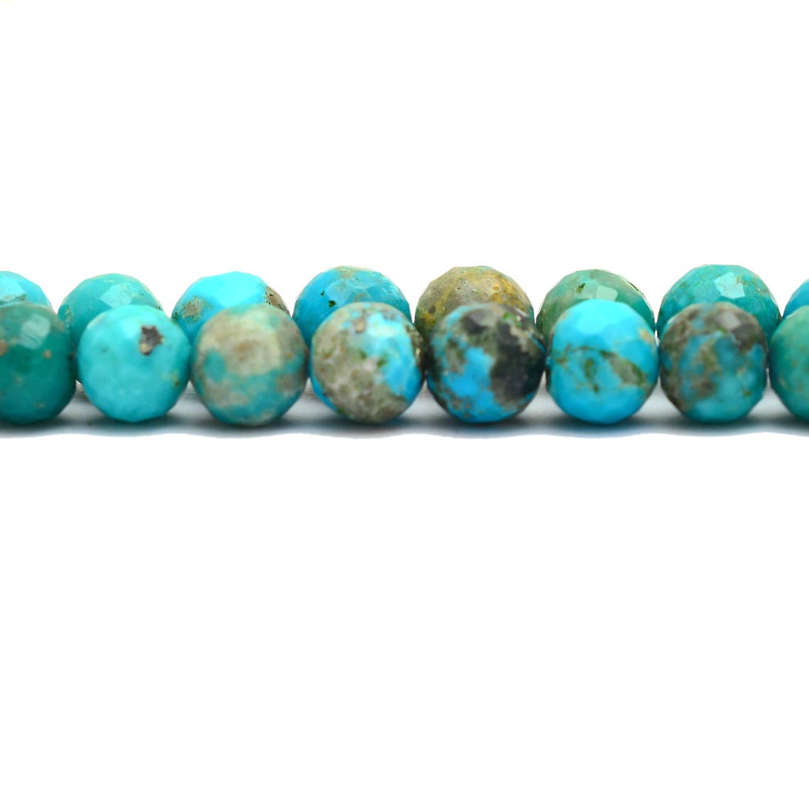 Natural Arizona Turquoise Gemstone Beads 5mm-10mm Round - Etsy