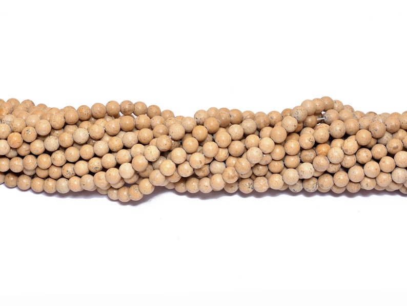 Potato Stone Gemstone Round Beads 6mm-8mm Round Beads Semi | Etsy