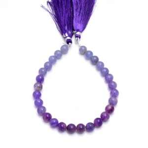 Natural Hackmanite Color Change Gemstone 7mm-8mm Smooth Round Beads ...