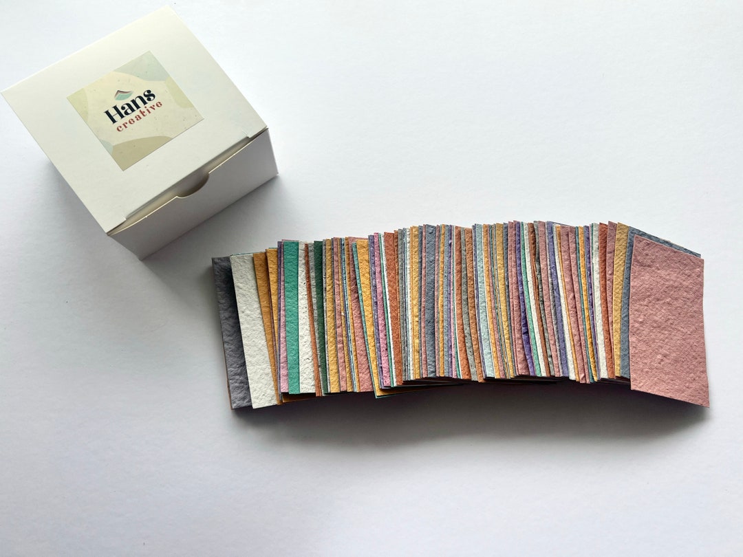 100 Handmade Business Cards, Coloured Business Cards, Business Cards ...
