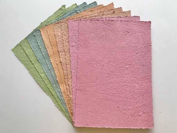 Mixed Media & Collage Art & Collectibles handmade coloured paper ...