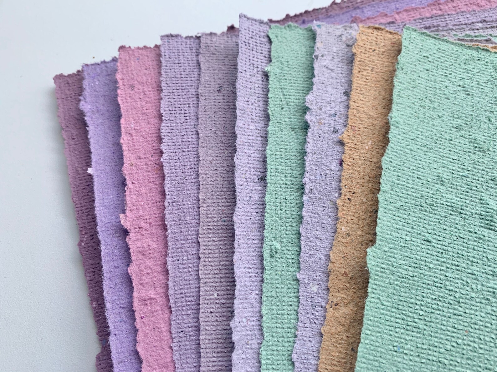 handmade-paper-colourful-paper-blue-handmade-paper-a4-etsy