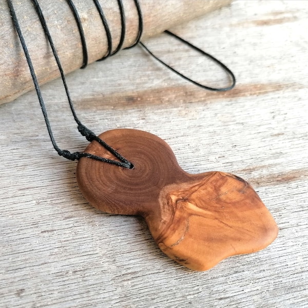 Wood Pendant - Etsy