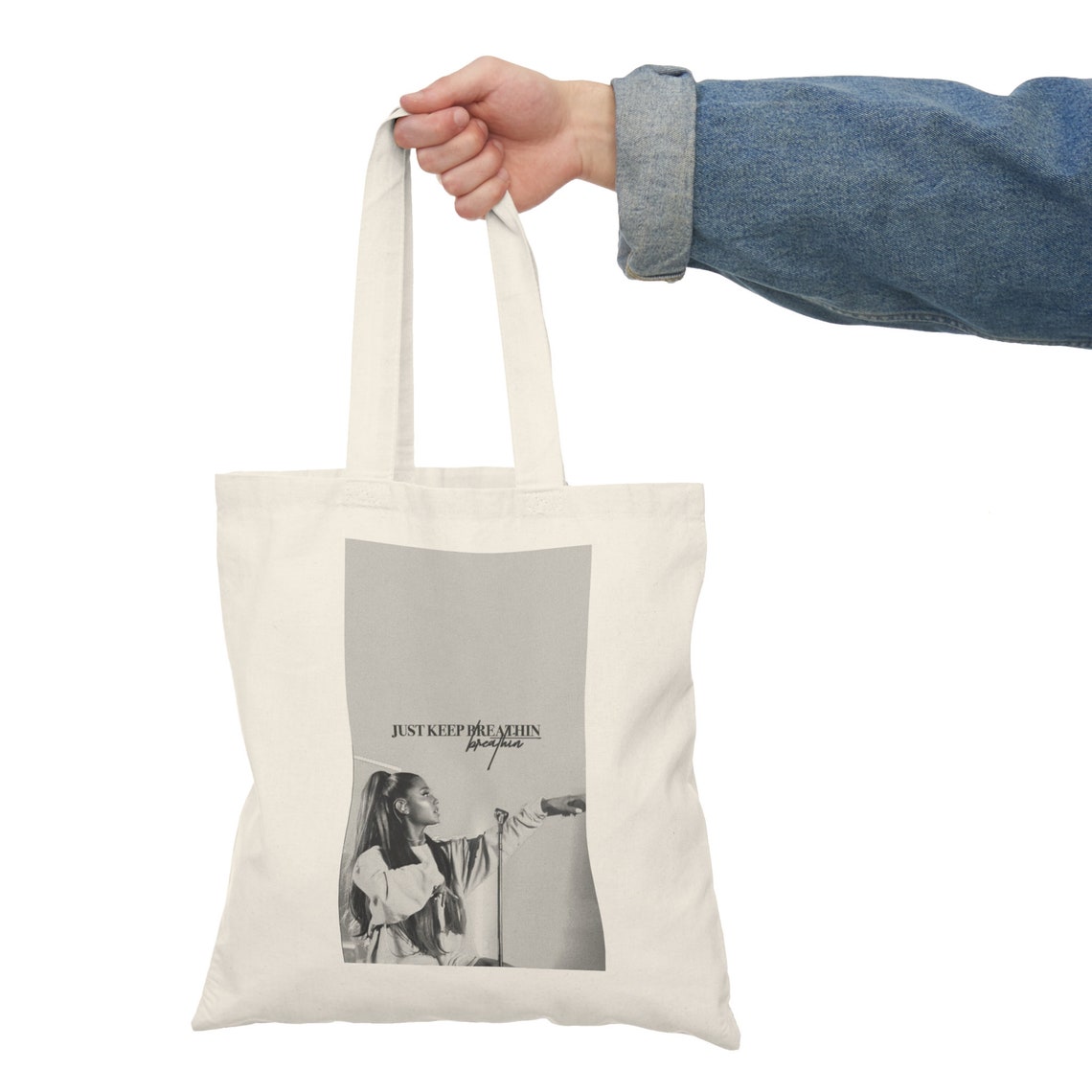 Ariana Grande Tote Bag, Ariana Grande Bag, Gift for Ariana Grande Fan ...