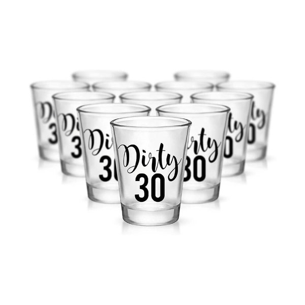 12 Custom Shot Glasses Etsy
