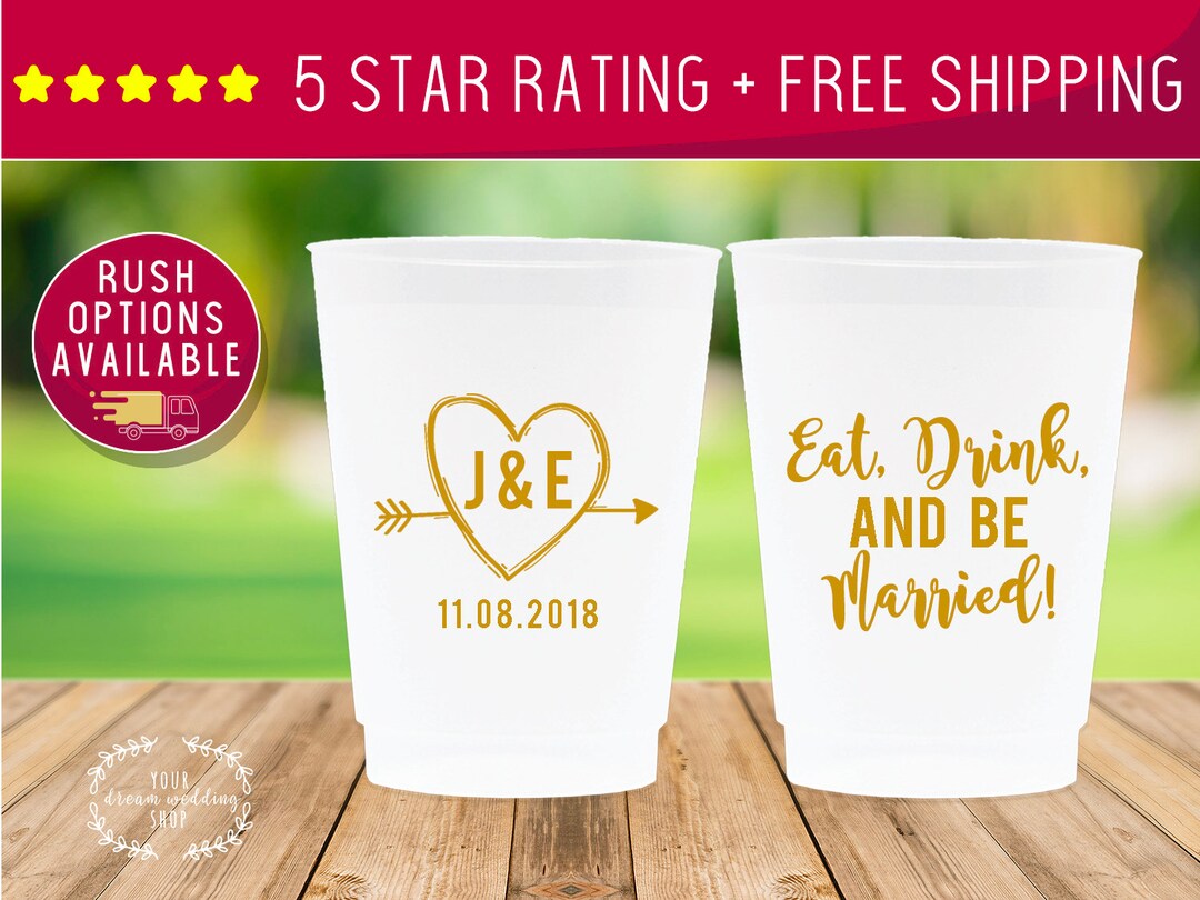 Cups Personalized, Custom Frosted Cups, Plastic Cups Personalized ...