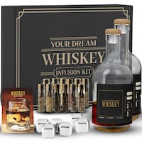 DIY Cocktail Infusion Kit and Whiskey Smoker 24pc - Whiskey Lover Gift ...
