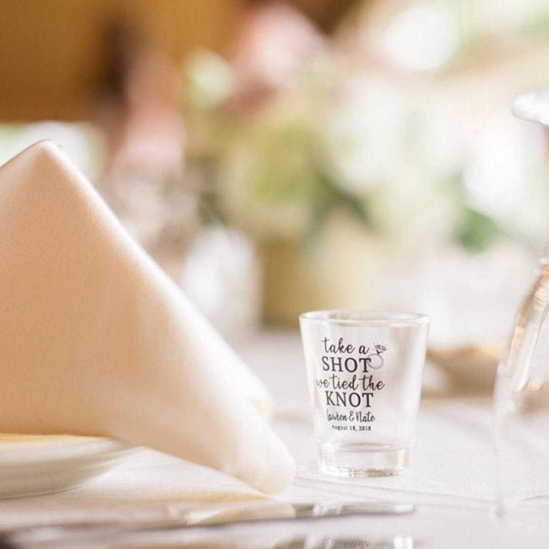 Custom Shot Glasses, Shot Glasses, Shot Glass, Wedding Favors, Wedding ...