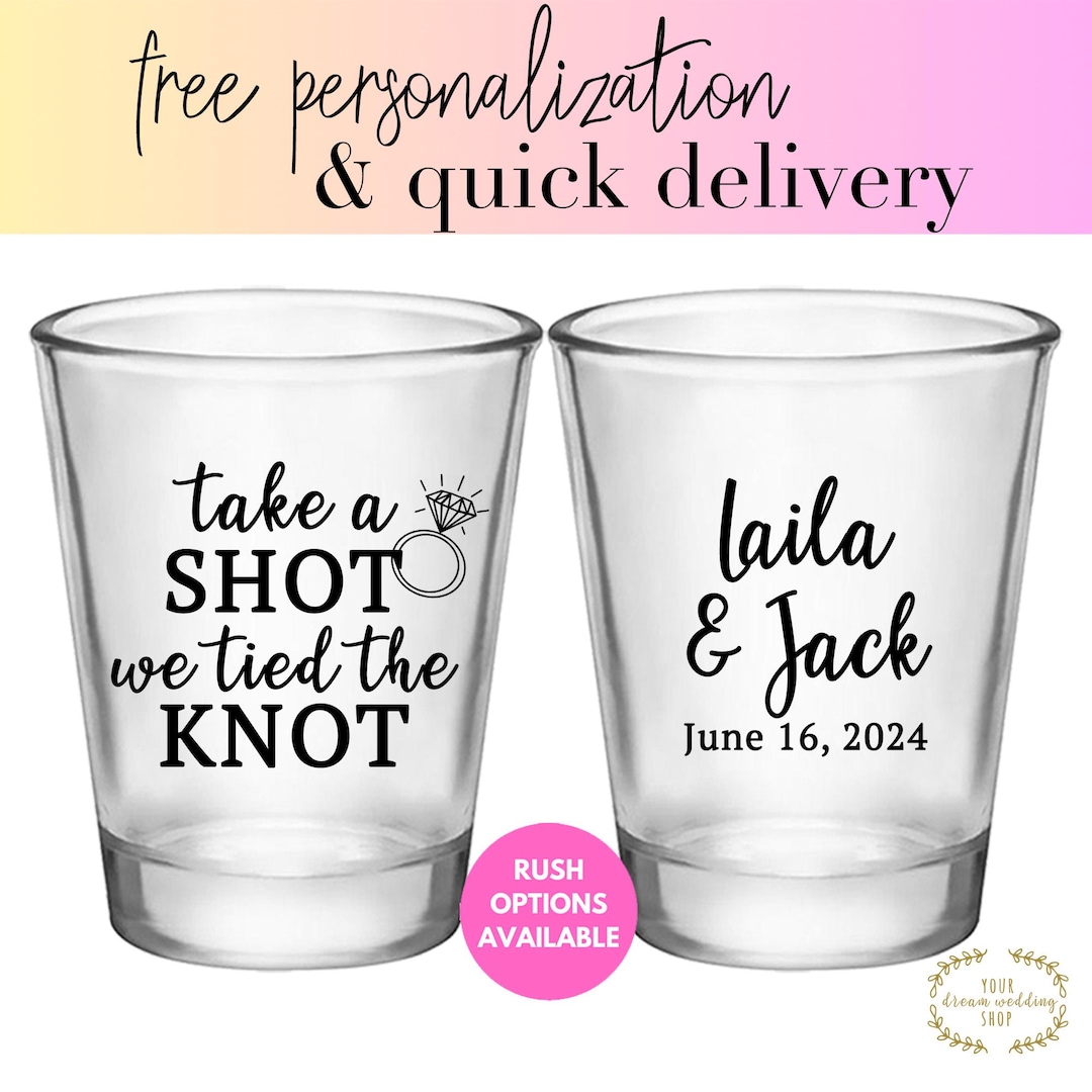 Custom Shot Glasses, Personalized Shot Glasses, Shot Glasses, Custom ...
