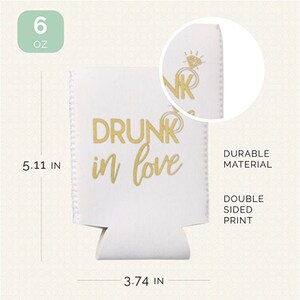 QUICK SHIPPING! Drunk in Love and Just Drunk Can Cooler Pack, Set of 12 ...